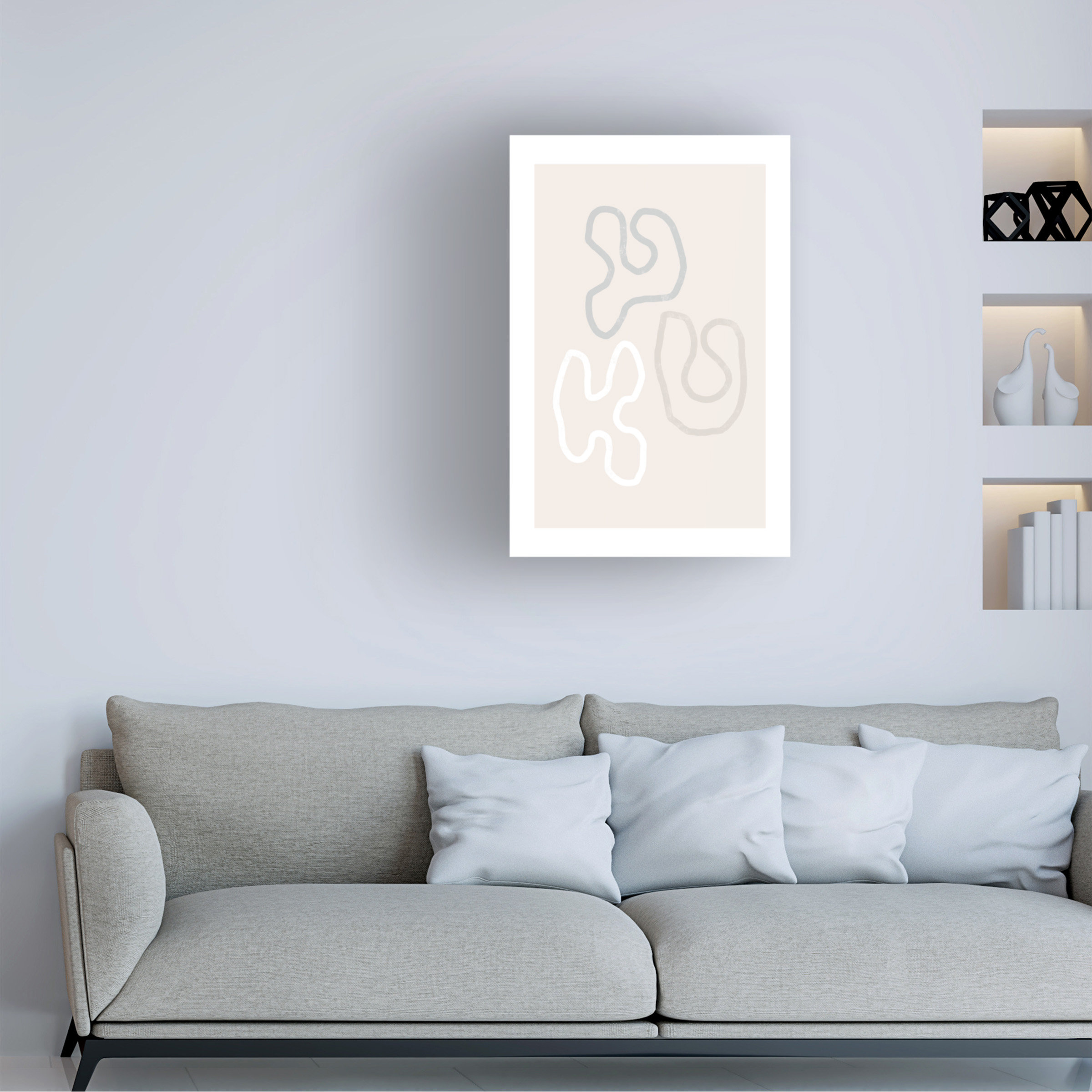 Trademark Fine Art Uplusmestudio I Love Curves Canvas Art | Wayfair